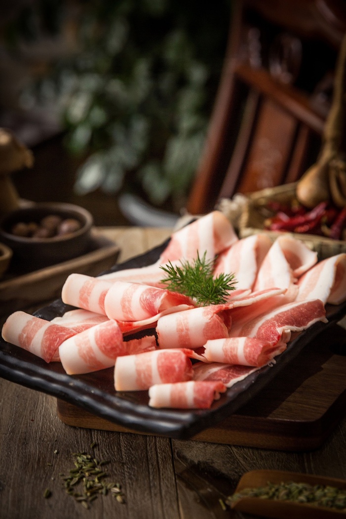 火锅菜品配菜羊肉片肥羊涮羊肉 菜鸟图库